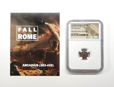 AD 383-408 AE4 (Nummus) - Arcadius, Decline & Fall of Rome Ancient Coin ...