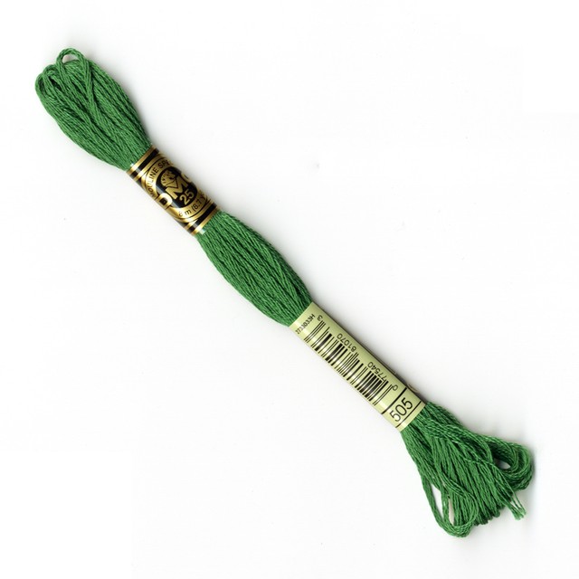 DMC Six Strand Embroidery Cotton Jade Green-darker Than 562 for sale ...