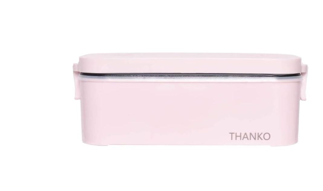 THANKO Ultra High Speed Lunch Box Rice Cooker Small Type White AC100V ...