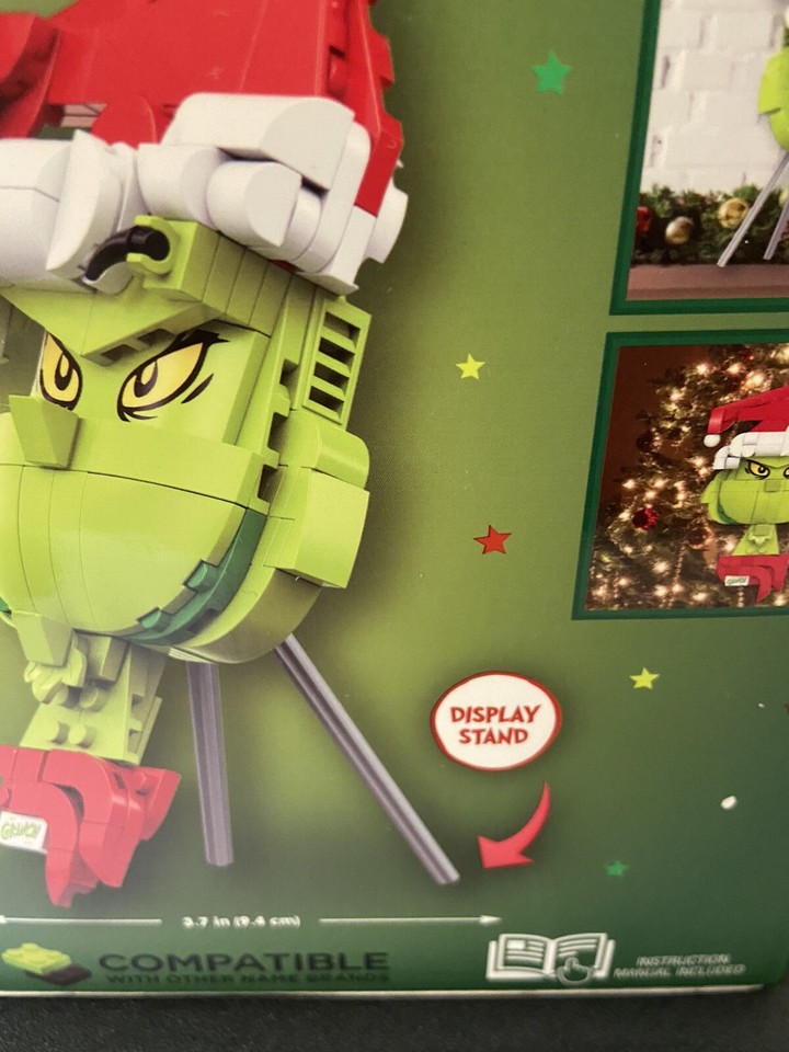 COMPLETE SET OF 6 The GRINCH Brick Building Set (Lego Compatible ...