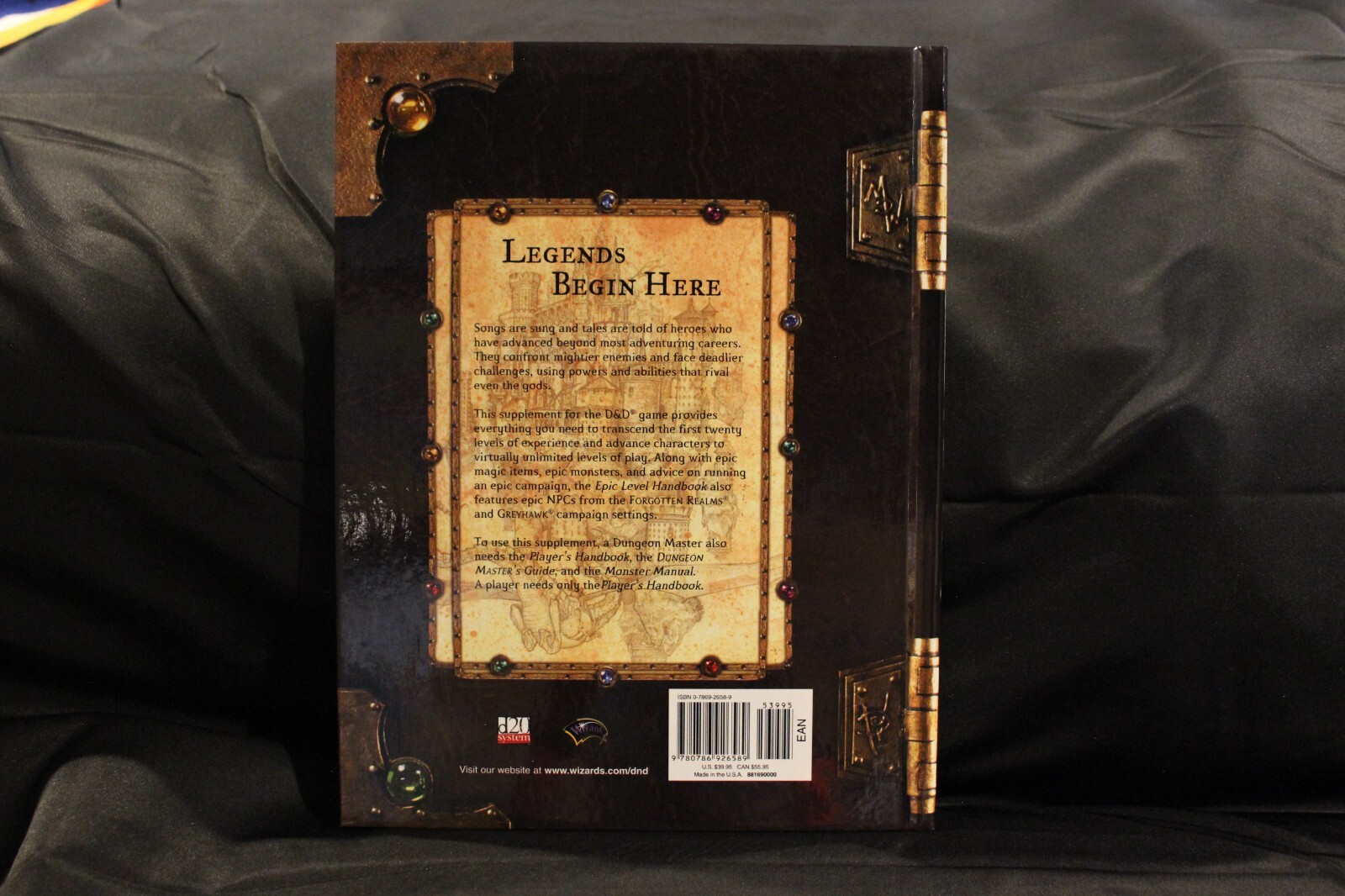 Epic Level Handbook by Bruce R. Cordell, Thomas M. Reid and Andy ...