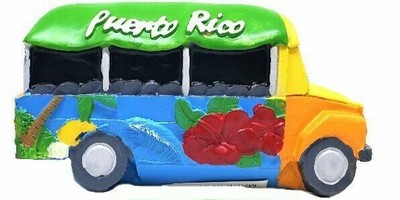Puerto Rico Chinchorreo Bus Souvenirs Rican boricua surfer BORICUA ...