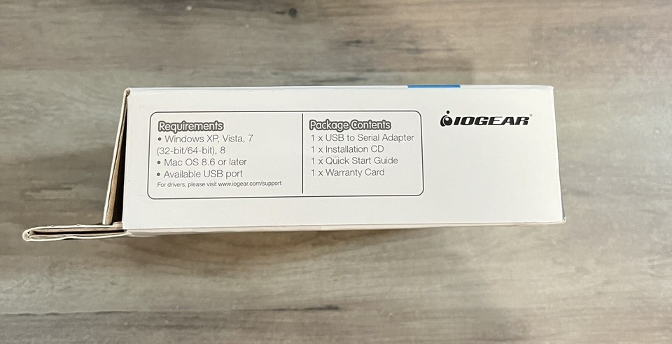 IOGEAR USB to Serial Adapter GUC232A -New | eBay