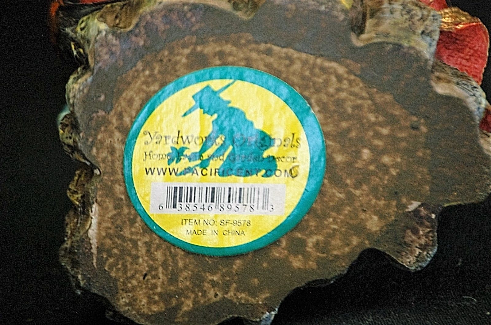 Yardworks Original Mystical Wizard w Dragon Magical Ball Colorful Resin ...