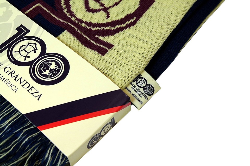 Club America scarf Centenarian 100 Anniversary Centenario Aguilas del ...