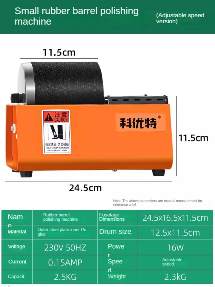 Rock Tumbler Kit - Rock Polisher Tumbler Mini Stone Polisher Bead ...