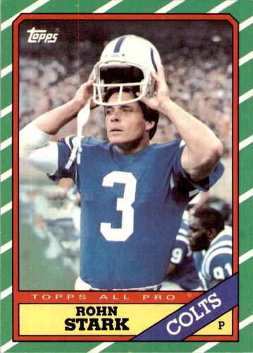 1986 TOPPS} ROHN STARK INDIANAPOLIS COLTS #325 | eBay