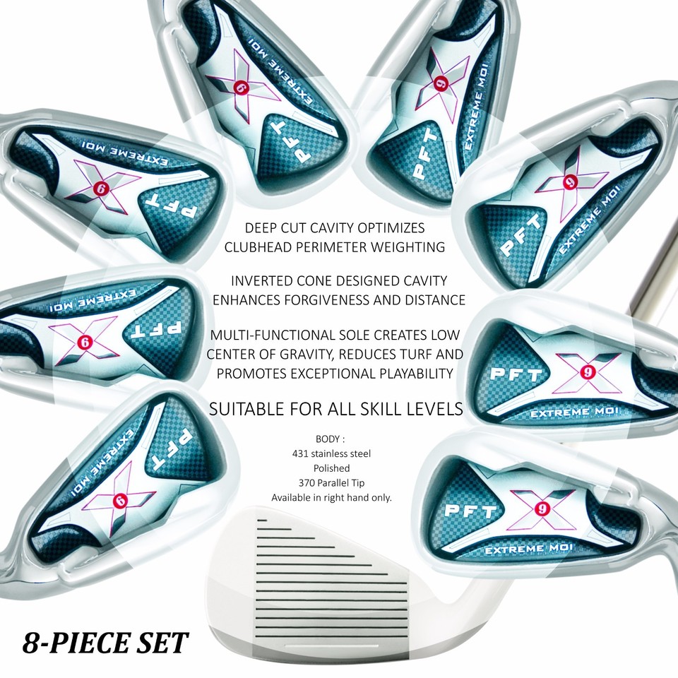 Big Tall Golf Clubs XXL Made +2" XL Extra Long Irons Set Jumbo Grips | eBay