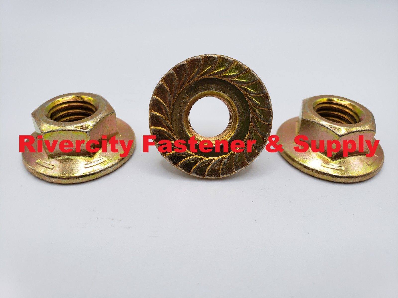 1/2-13 Grade 8 Serrated LARGE Flange Lock Nuts 1/2x13 Nut 1/2 x 13 ...