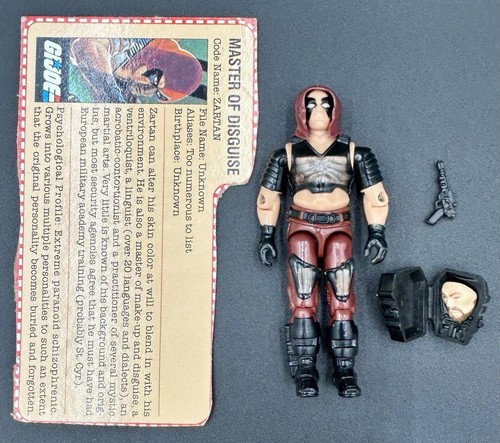 Vintage 1984 GI Joe Dreadnok Zartan & Swamp Skier 100% Complete Non ...