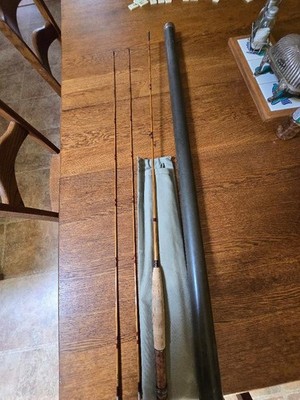 Chuck Neuner split bamboo fly rod, 3 wt, 6'6" two tips | eBay