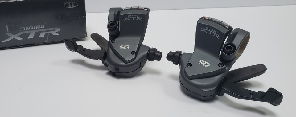 Shimano XTR 3x9 Speed SL-M952 Shifter Set Mega 9 Triple Rapid Fire | eBay