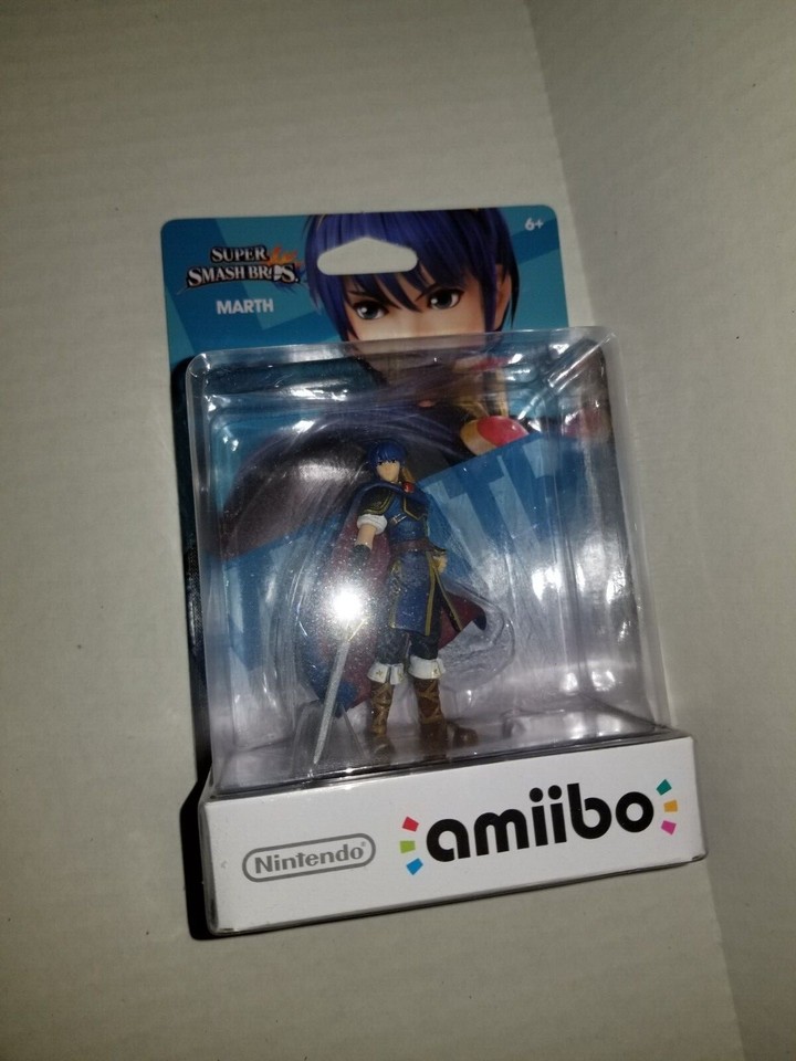 Nintendo Marth Amiibo Super Smash Bros Wii U 3DS Ultimate Fire Emblem ...