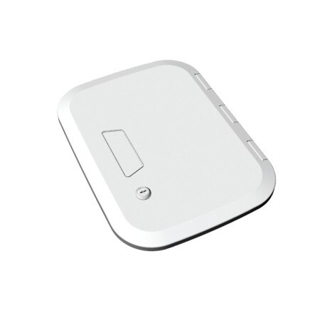 Marine instruments Plastic hatch 290x290mm with lock | eBay