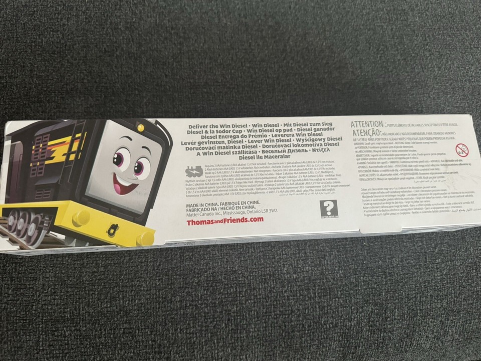 Thomas & Friends All Engines Go Motorized Deliver The Win Diesel Engine ...