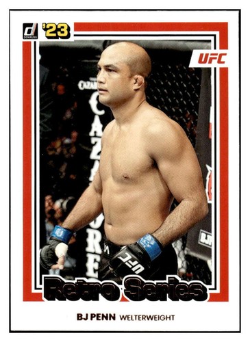 BJ PENN 2023 Donruss Retro Series #4 UFC ID:68421 | eBay