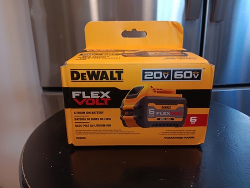 DeWalt FlexVolt 20V/60V MAX DCB606 Lithium Ion Battery Pack 6Ah ...