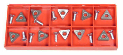 (10) MADE IN USA Negative Rake Carbide Brake Lathe Tool Bit Bits 6914 ...
