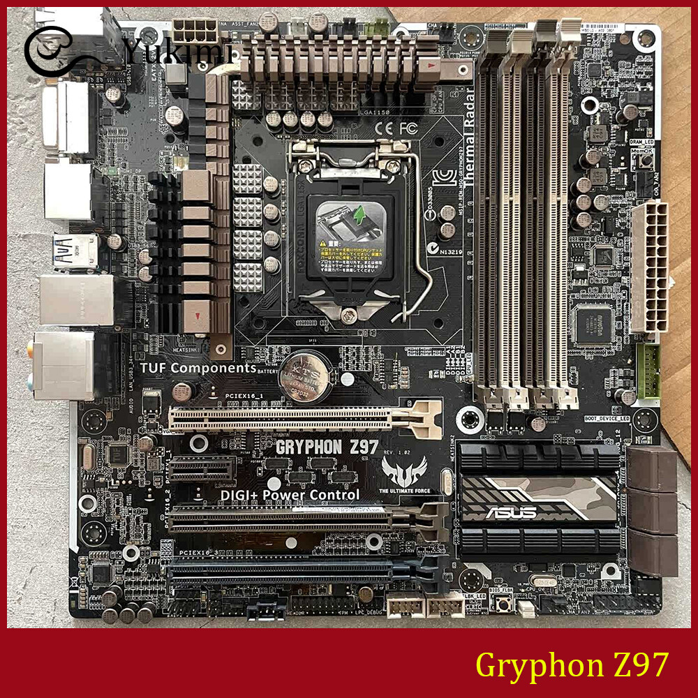 FOR GIGABYTE Gryphon Z97 LGA 1150 32GB DVI HDMI Micro ATX Motherboard ...
