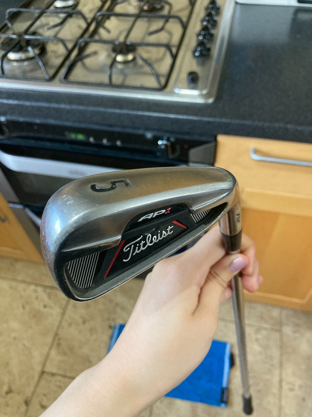 Titleist 712 AP1 Individual Golf Iron, 4,5,6,7, Dynalite Gold XP / N.S.Pro 970 | eBay