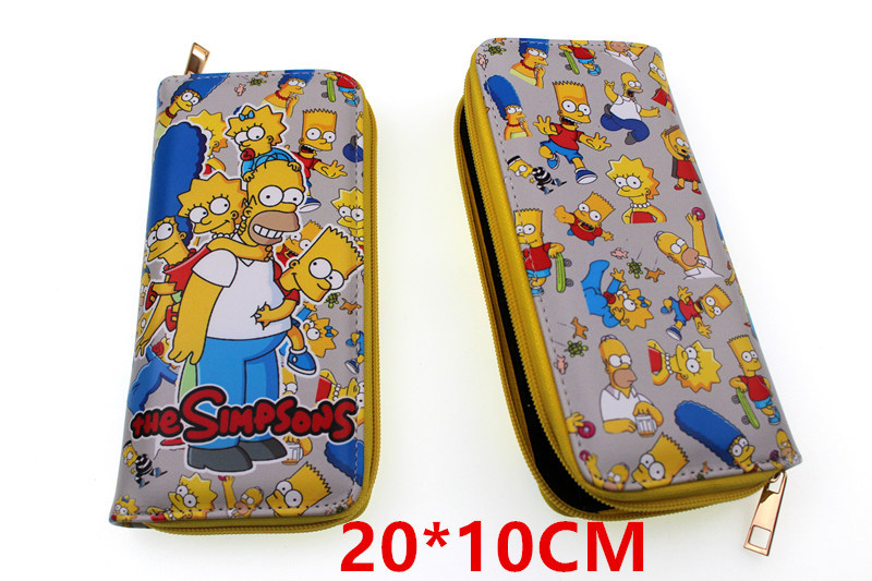 The Simpsons Purse Wallet Handbag Womens Mens Kids Homer Bart Cartoon ...