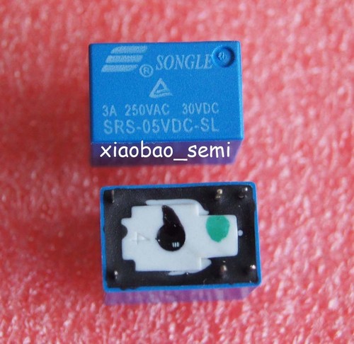 10PCS SRS-05VDC-SL JRC-21F(4100) 5VDC ORIGINAL SONGLE Relay 6PIN | eBay
