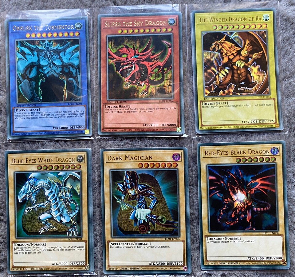 Yugioh 500 Cards Bundle/Job Lot + 1 Egyptian God Card & 1 Iconic Card ...