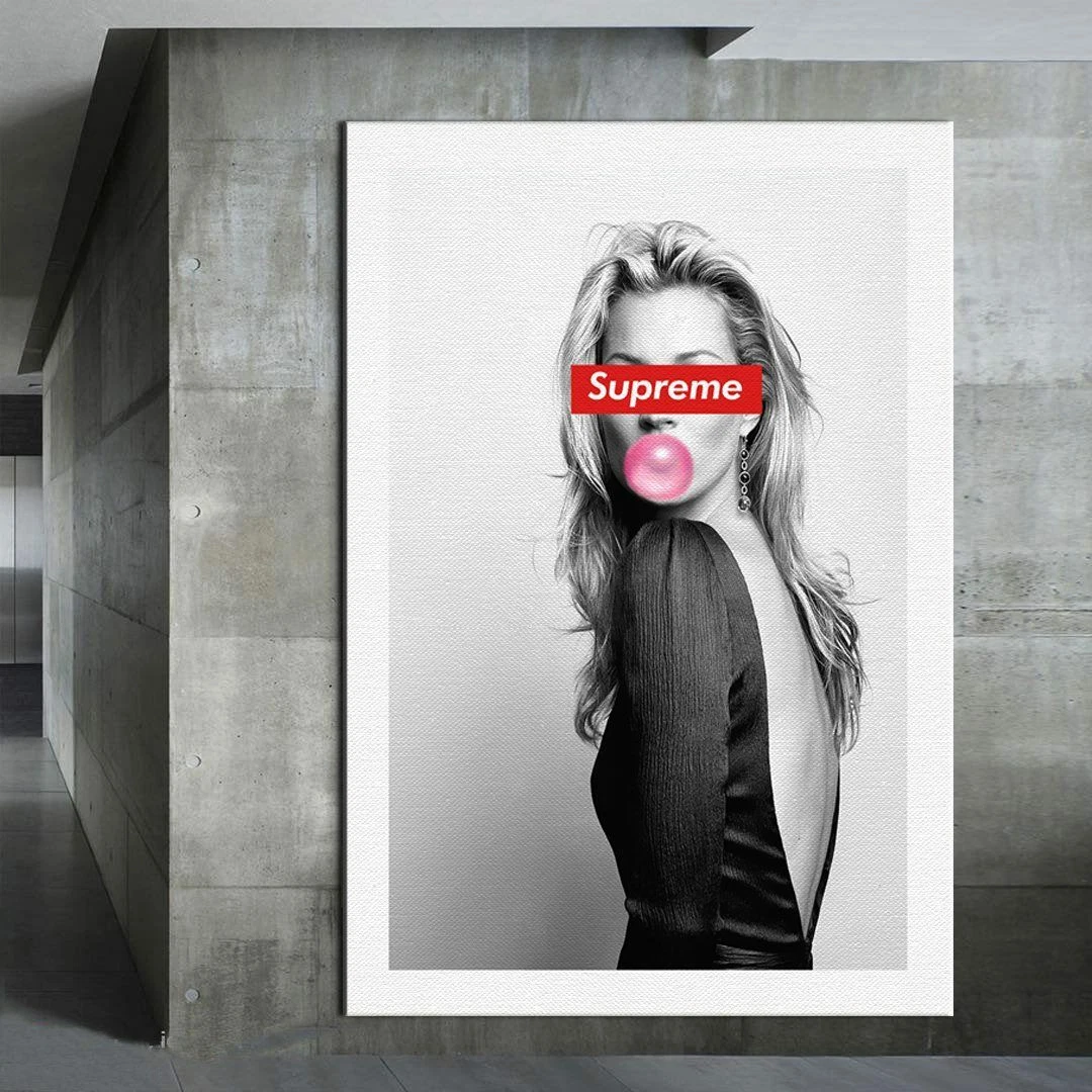 Kate Moss Supreme Print