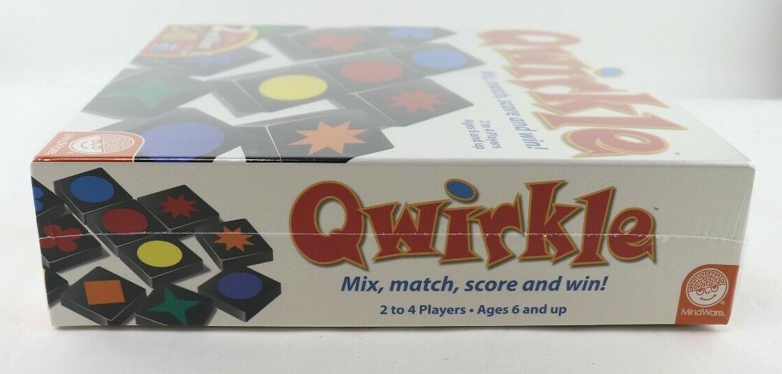 QWIRKLE Game Mix and Match Mindware Strategy Game New Sealed ...