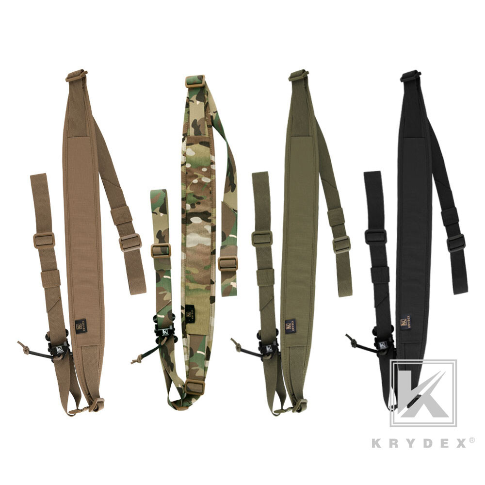 KRYDEX Tactical Sling Strap Modular Slingster Pull Tab 2-Point Sling ...