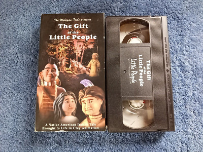 Mohegan Tribe Native American The Gift Of Little People VHS Claymation ...