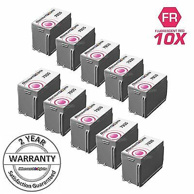 10PK 793-5 RED Ink Cartridge for Pitney Bowes Digital Mailing DM125i ...