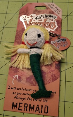 Watchover Voodoo Doll - Mermaid 3" New With Tags Lucky Charm NWT | eBay