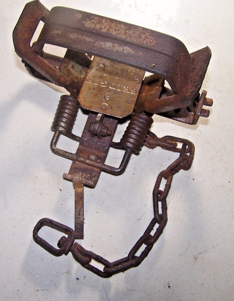 Vintage bridger No.2 Double Coil Spring Small Animal Trap | eBay