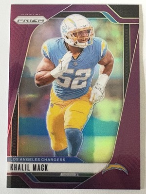 2024 Prizm Khalil Mack Purple SP /125 Chargers | eBay