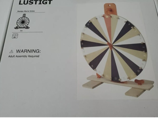 Ikea LUSTIGT Prize Wheel Game - 30387038 for sale online | eBay