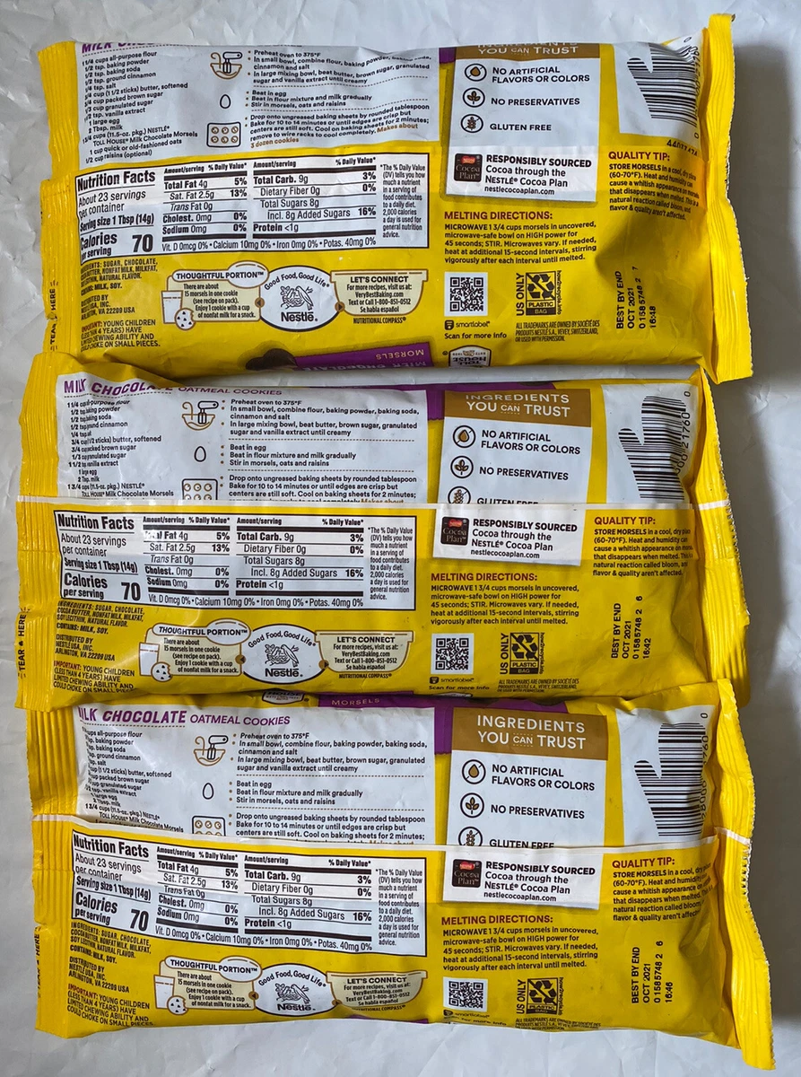 Milk Chocolate Chips Bag