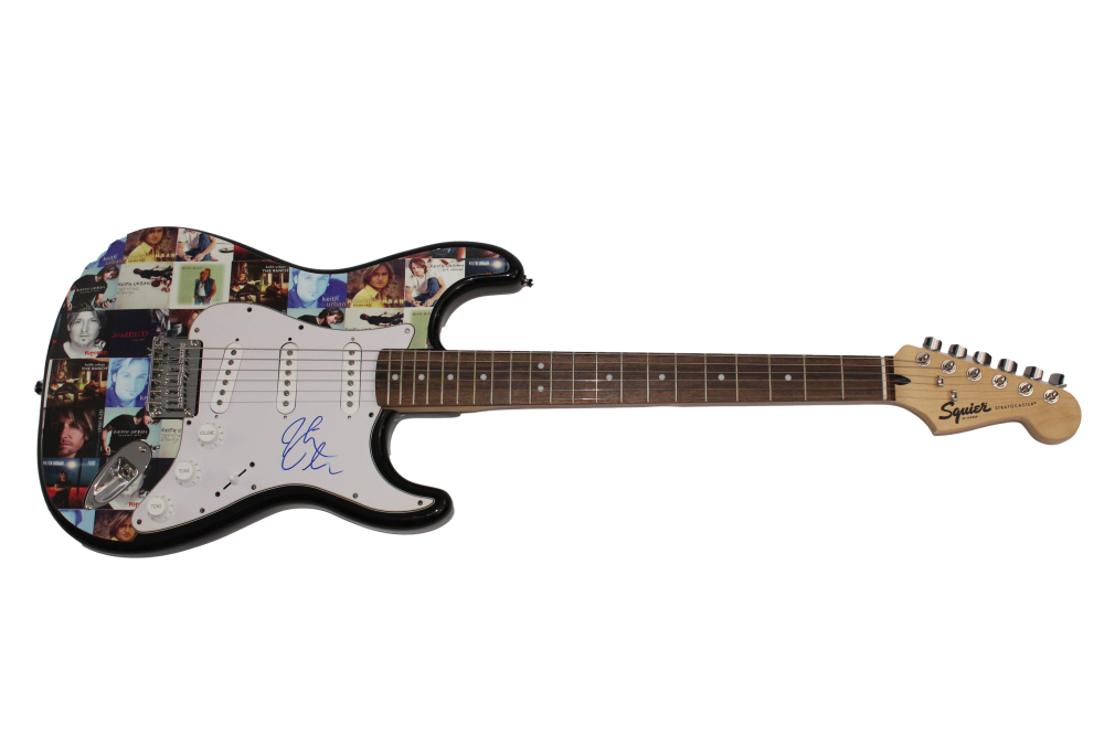KEITH URBAN SIGNED AUTOGRAPH CUSTOM FENDER ELECTRIC GUITAR - COUNTRY W ...