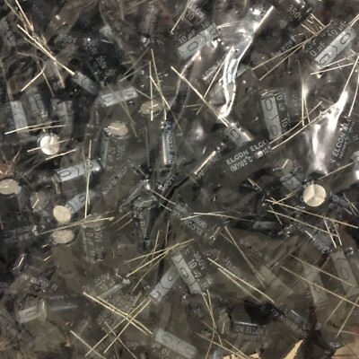 Lot 50pcs MINI SIZE 10UF 350V Capacitors for HINESE VIZIO LG HP TV ...
