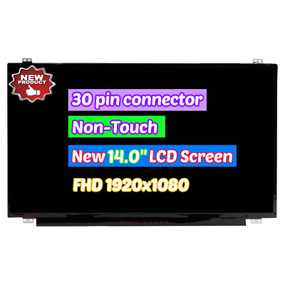 14" Screen for Lenovo Thinkpad L450 Series LED LCD Display 30pin FHD ...