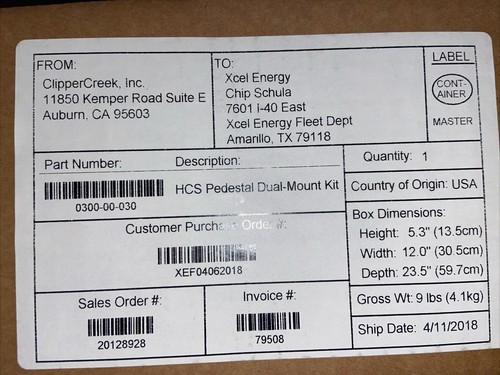 Clipper Creek Enphase HCS Dual Mount Kit 0300-00-030 (New in Box) | eBay