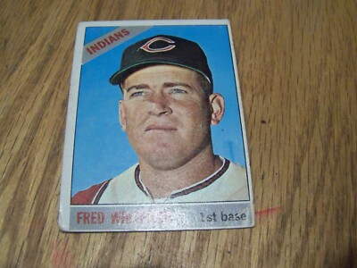 FRED WHITFIELD 1966 TOPPS BASEBALL CARD # 88 | eBay