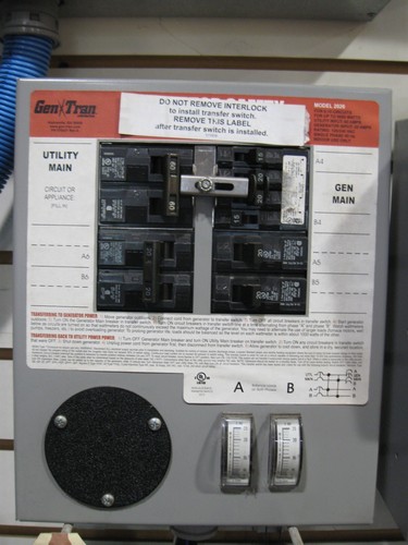 HONDA 32311-189EF 120/240V GENERATOR TRANSFER SWITCH PANEL GEN/TRAN ...