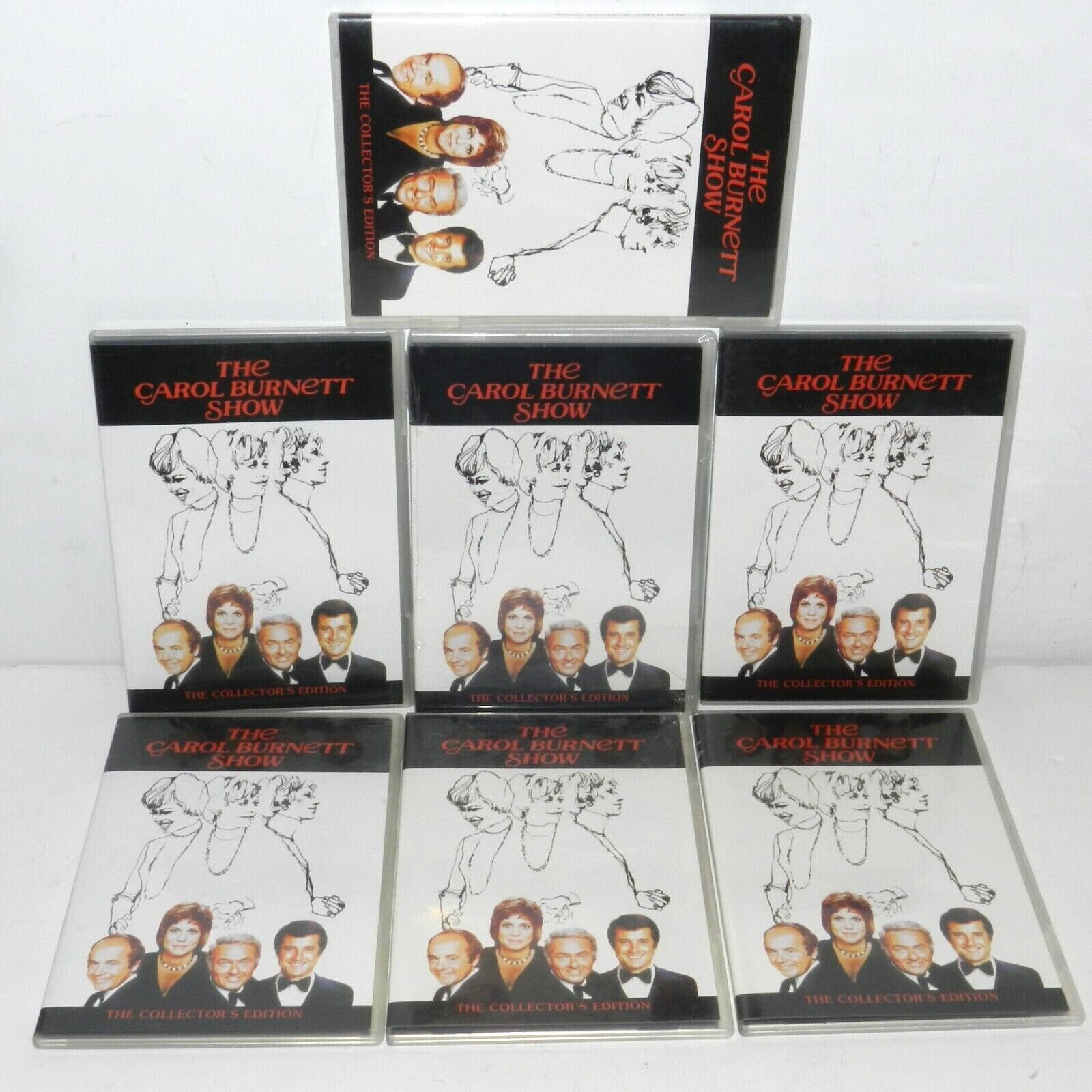7 Pieces The Carol Burnett Show Collectors Edition DVD’s Volumen-1 2 3 ...