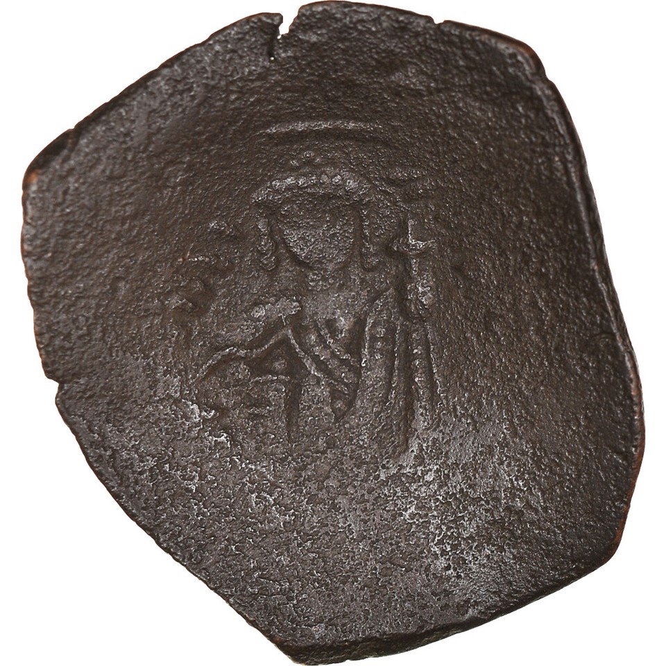 [#973350] Munten, Isaac II Angelus, Aspron trachy, 1185-1195 ...