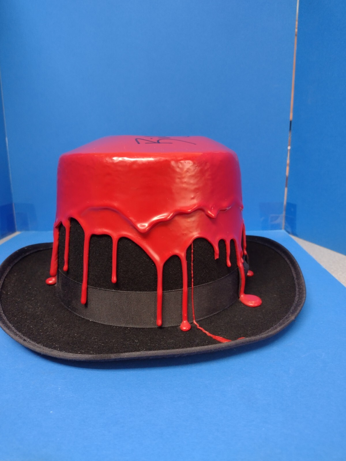 Vintage MAKER'3S MARK WAX DIPPED HXC Top Hat Men’s SIGNED BY BILL ...