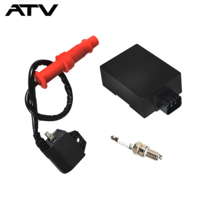 3089238 3089239 Ignition Coil Spark Plug CDI For 2004-14 Polaris RANGER ...