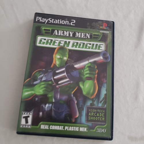 Army Men: Green Rogue (Sony PlayStation 2, 2001) complete cib ...