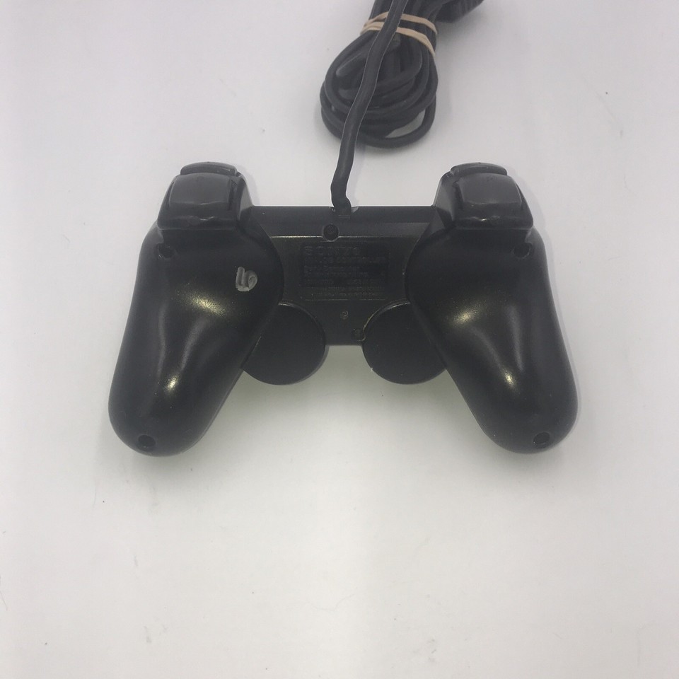 PlayStation 2 PS2 Official OEM Black Sony DualShock 2 Controller Tested ...