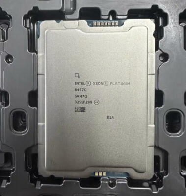 Intel Xeon Platinum 8457C QS 48 CORES LGA4677 2.6ghz 96 threads CPU | eBay